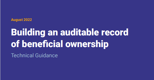 Building an auditable record of beneficial ownership | openownership.org